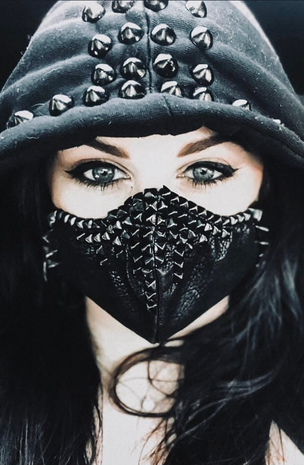 Leather & Faux Leather Face Masks – Misfits & Mischief